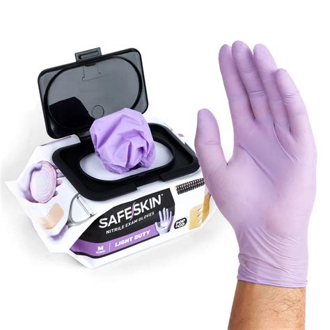 Safeskin دستکش نیتریل یکبار مصرف در Pop N Go بسته 50 یا 200 تعداد