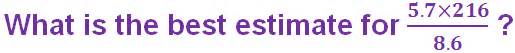 Estimation In Arithmetical Calculations Gcse Maths Quiz