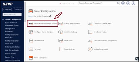 How To Setup Whm And Create A Cpanel Account Support Desk