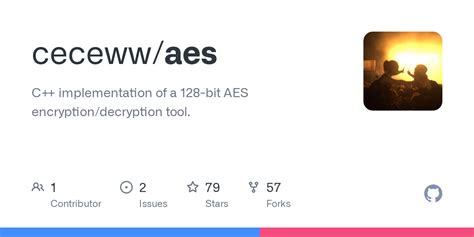 github ceceww aes c implementation of a 128 bit aes encryption
