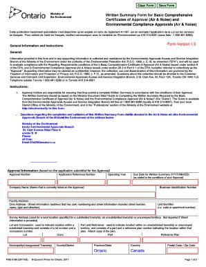 Fillable Online Forms Ssb Gov On Written Summary Form For Basic Comprehensive Fax Email Print