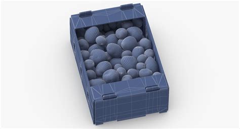빨간 감자 게임 준비와 골 판지 디스플레이 상자 01 3d 모델 49 Max Fbx C4d Ma Obj Free3d