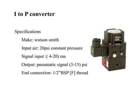Ratio Controller In Two Conical Tank Interacting Level System Ppt
