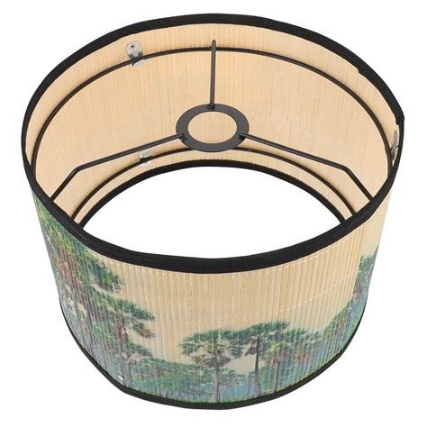 Wyn 4 Pcs Japanese Style Lampshade Decorative Light Cover Bamboo Craft