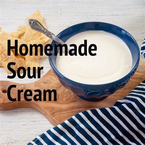 How To Make Sour Cream At Home Artofit
