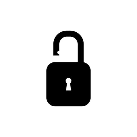 Premium Vector Padlock Icon Vector Design Template