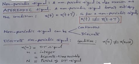 Periodic And Non Periodic Signals Signals And Systems Engineerstutor