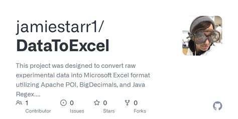 Github Jamiestarr Datatoexcel This Project Was Designed To Convert Raw Experimental Data