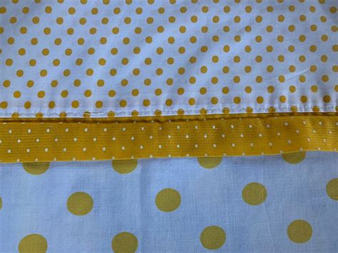 Adorable Vintage Yellow Polka Dot Queen Flat Sheet Percale Sheet