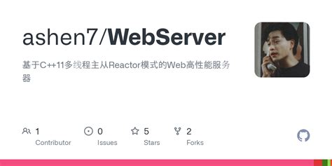 Github Ashen7webserver 基于c11多线程主从reactor模式的web高性能服务器