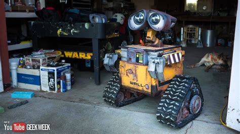 Building A Life Sized Remote Controlled Wall E Robot