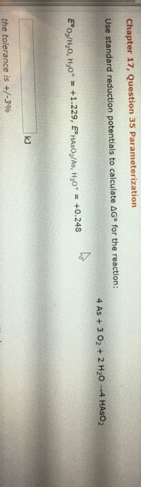 solved chapter 17 question 35 parameterization use standard