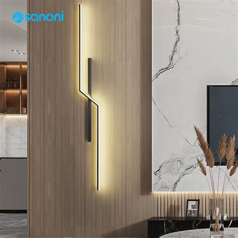 거실 다이닝 룸 침실용 모던 Led 벽 램프 침대 옆 벽 조명 계단 아트 홈 장식 램프 벽 스콘스 Aliexpress