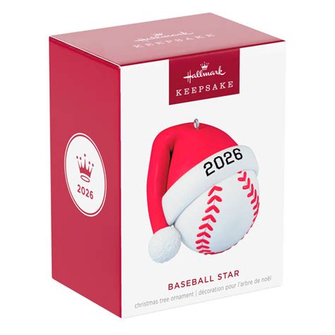 Baseball Star 2026 Ornament Keepsake Ornaments Hallmark