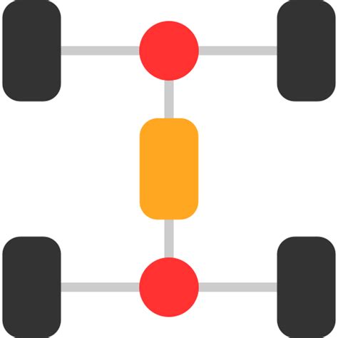 Undercarriage Generic Color Fill Icon