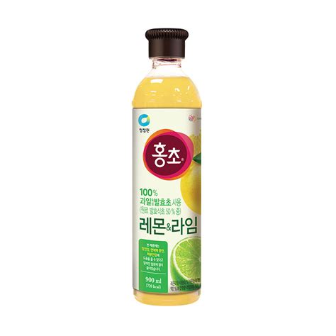 청정원 홍초레몬and라임900ml 배민 장보기∙쇼핑