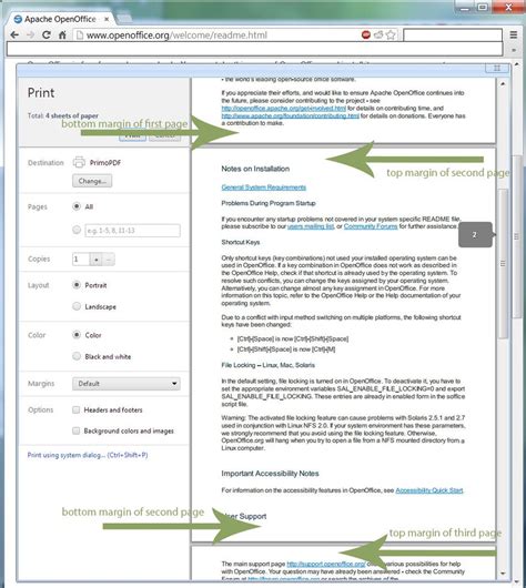 Css Modify The Top And Bottom Margin Of A Printed Html Page Stack
