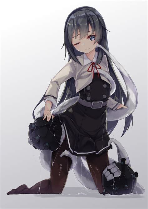 艦これ忌雷となかよしな朝潮ちゃん 艦これ 朝潮 Uut4のイラスト