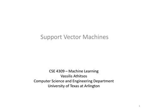 Ppt Support Vector Machines Powerpoint Presentation Free Download
