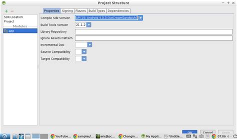 Android Er Set Minsdkversion Targetsdkversion Compilesdkversion And