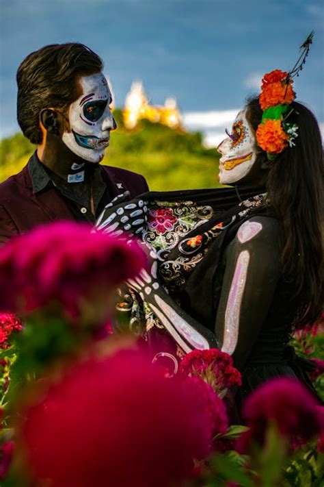 금잔화 꽃 꽃 머리띠 꽃 장식 다채로운 디아 데 로스 미아 테스 디아 드 뮤 테스 멕시코 멕시코 문화 멕시코 전통 멕시코 축하 멕시코 휴가 멕시코의