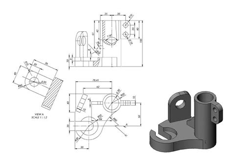 Extreme SolidWorks Models and drawings for exercise SolidWorks Крутые