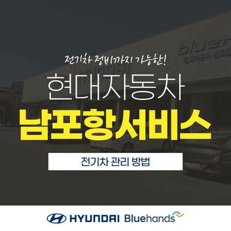 포항 전기차 정비소 남포항 블루핸즈가 알려드리는 전기차 관리 방법 네이버 블로그