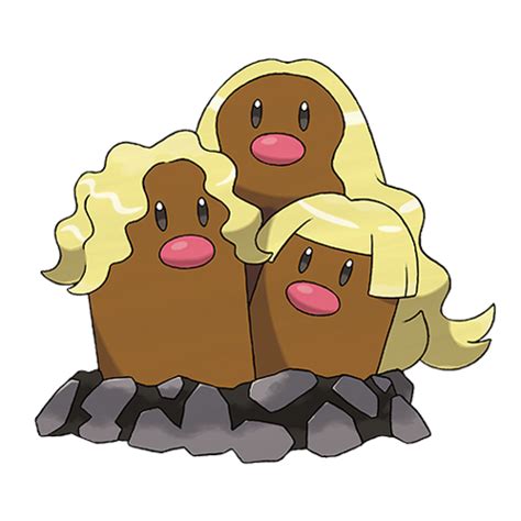 Dugtrio Pokédex
