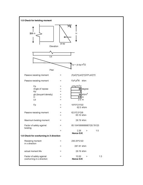 Design Of Thrust Block