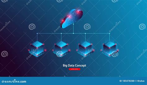 Cloud Computing Storage Hosting Services Vector Concept Computer