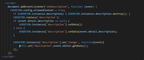 ckeditor 4 17 1 giving 403 error if the html contains opening