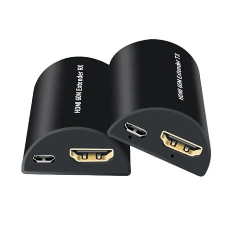 Hd 1080p 60hz Hdmi Extender 60m 30m 50m Extension Over Cat5e Cat6 Utp Lan Rj45 Ethernet Cable