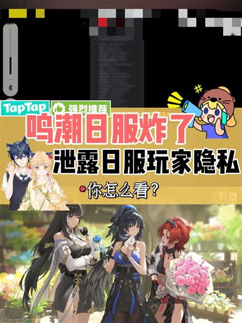 🔥鸣潮日服 💥疑似泄露玩家隐私 😅真丢人啊 鸣潮综合讨论 Taptap 鸣潮论坛