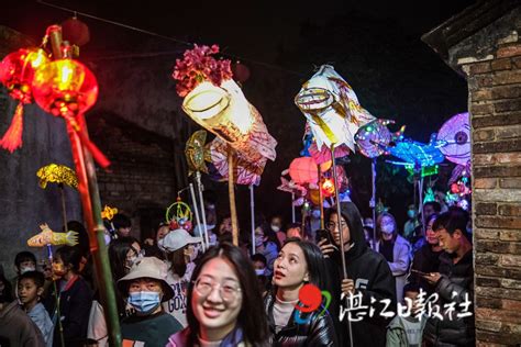 报小拍 北坡游鱼闹元宵 湛江云媒湛江新闻网