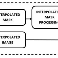 Illustration Of The Application Of The Interpolation Mask Processing Download Scientific