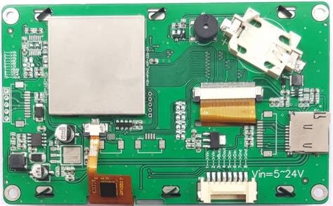 4 3 Inch Uart Tft Display 480x272 Ttl Interface 8n1 Uart Cmos 3 3v Ttl