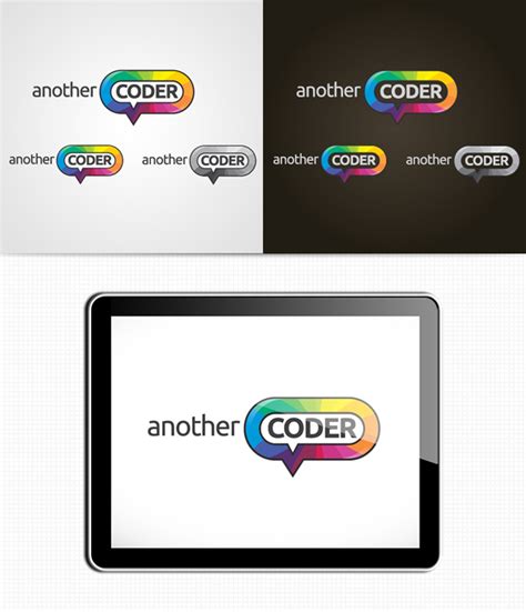 Another Coder Branding Identity Behance