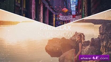 The Parallax Slideshow After Effects Template Motion Array Free