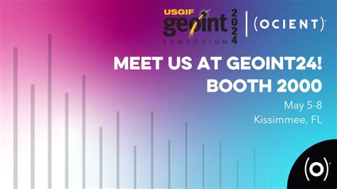Ocient On Linkedin Geoint24 Us