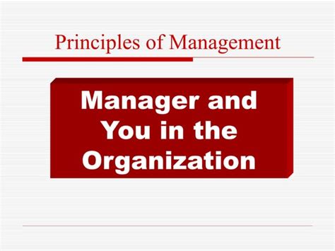 Nature Of Management Ppt