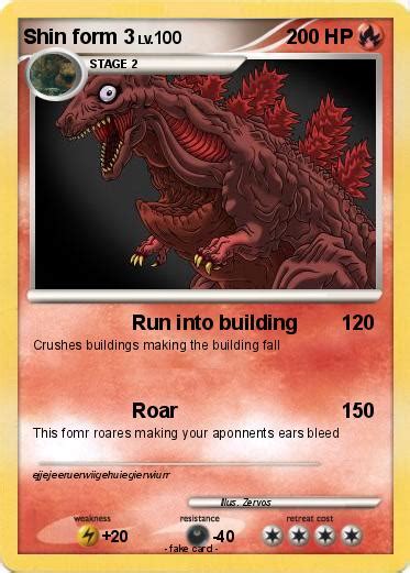 Pokémon Shin Form 3 3 Run Into Building My Pokemon Card