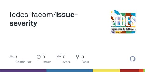 Github Ledes Facomissue Severity