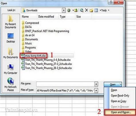 Fix Excel File Errors Fix Corrupted Excel Files On Pc Quickly And