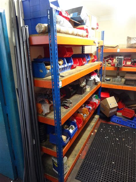 Modular Racking Orange And Blue 1st Machinery