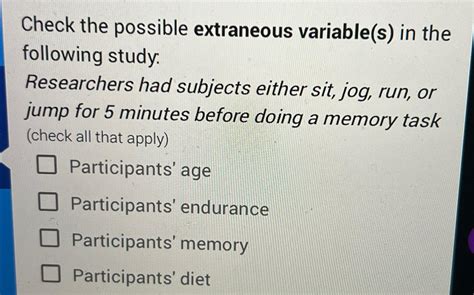 solved check the possible extraneous variable s ﻿in the