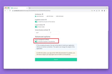 Standalone Exe For Offline Installation Pandasuite Docs