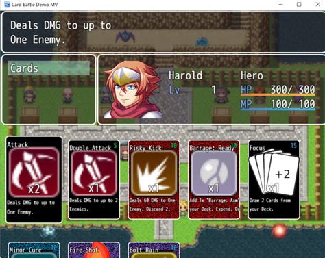 Bug Report Card Game Combat Rpg Maker Mvmz Plugin Community