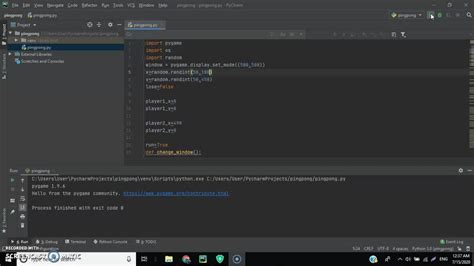 srinivas koushik kondubhatla on linkedin python pygame pingpong