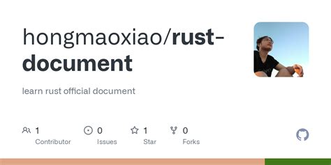 Github Hongmaoxiaorust Document Learn Rust Official Document