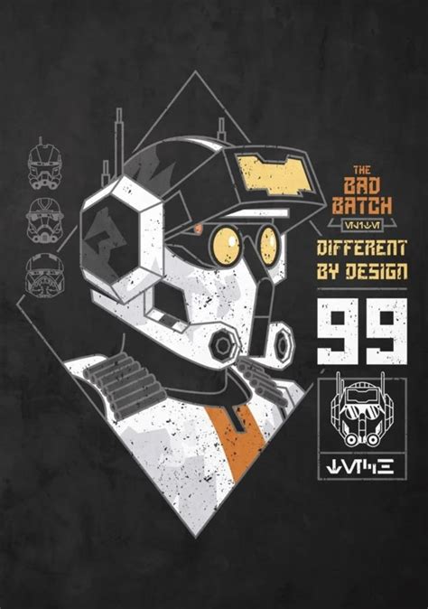 BAD BATCH TECH ICON Star Wars Drawings Star Wars Facts Star Wars Poster